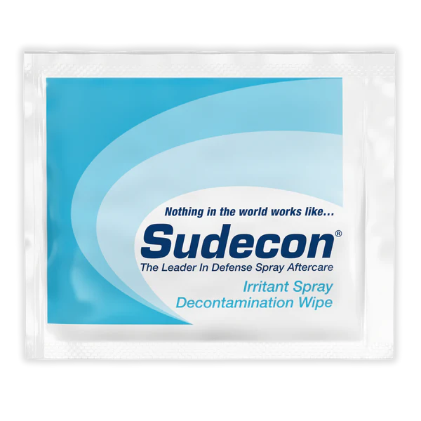 Sudecon Irritant Spray Decontamination Wipe– Delta Tactical Training Group
